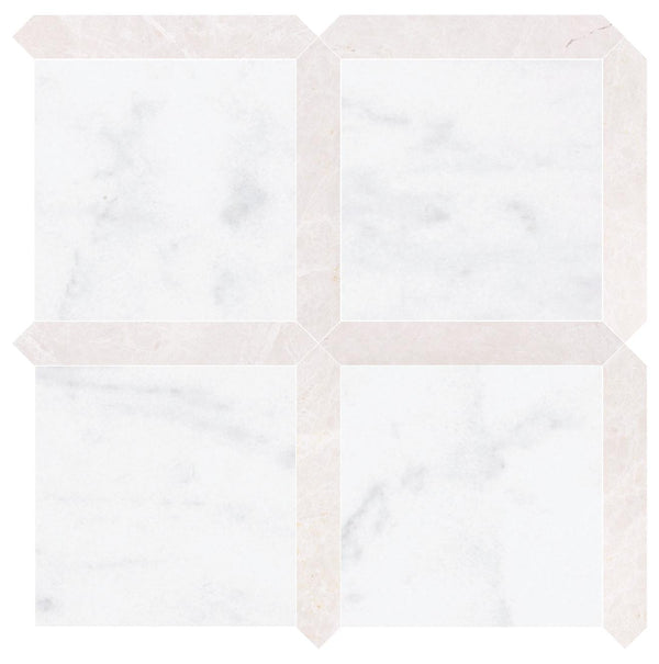 Altura Stone and Tile Alba Vera Honed 12'' x 12'' x 3/8'' Field Tile ...