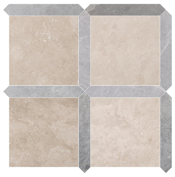 Altura Stone and Tile Classic Light CC Honed 12'' x 12'' x 3/8'' Field ...
