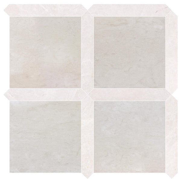 Altura Stone and Tile Cream Ole Honed 12'' x 12'' x 3/8'' Field Tile ...