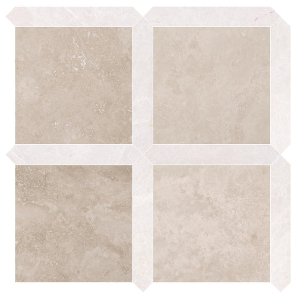 Altura Stone and Tile Classic Light CC Honed 12'' x 12'' x 3/8'' Field ...