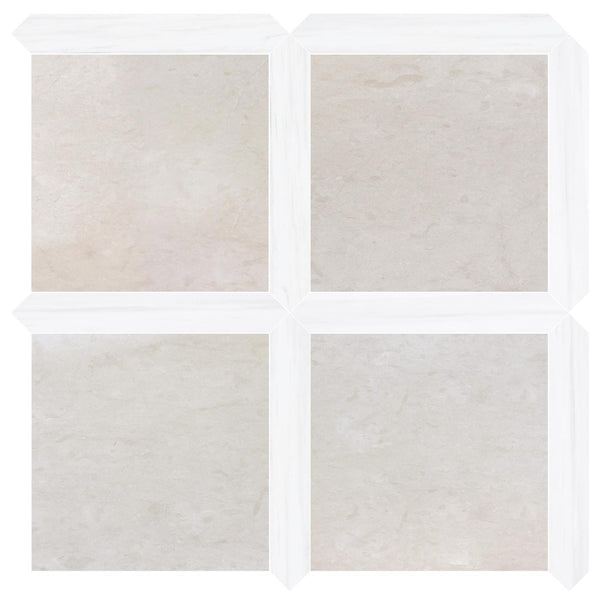 Altura Stone and Tile Cream Ole Honed 12'' x 12'' x 3/8'' Field Tile ...