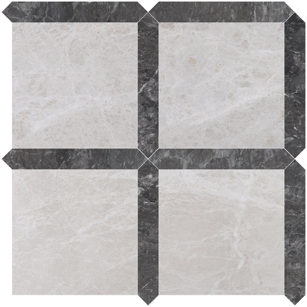 Altura Stone and Tile Vanillish Pearl Honed 12'' x 12'' x 3/8'' Field ...