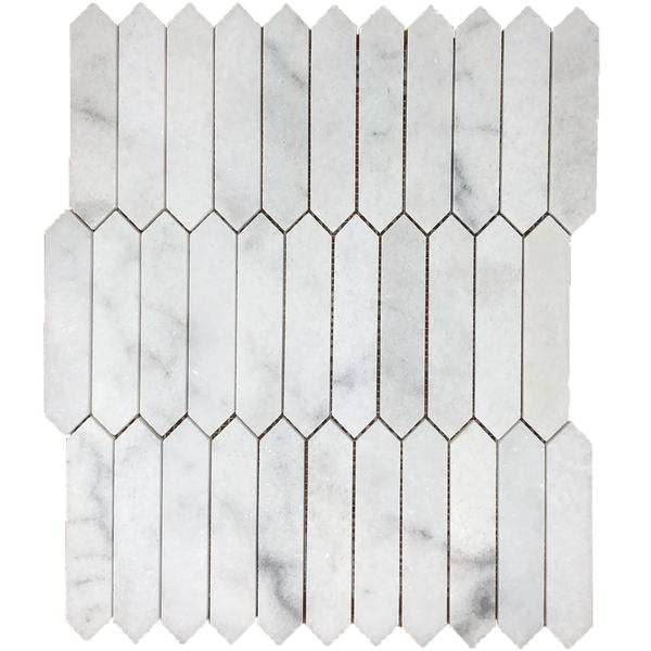 Alba Vera Picket 1''x4'' Honed Mosaic - Altura Stone and Tile