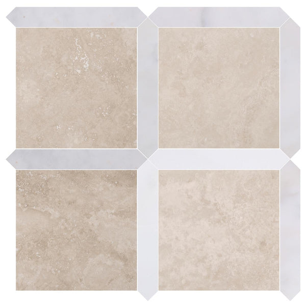 Altura Stone and Tile Classic Light CC Honed 12'' x 12'' x 3/8'' Field ...