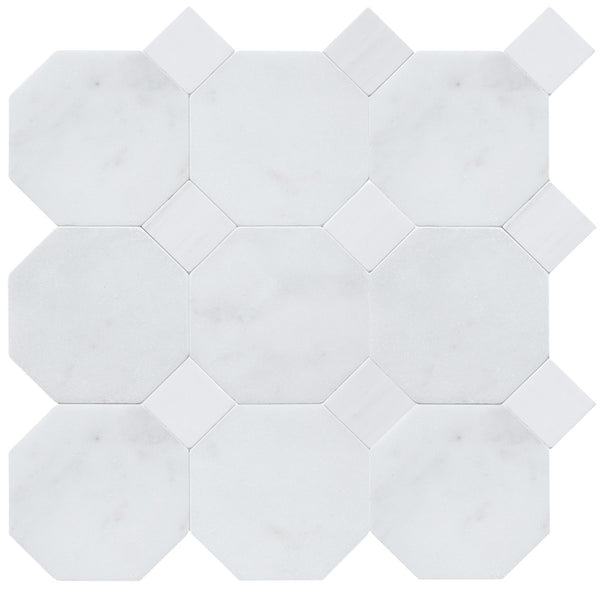 Octagon with Cabochon - Altura Stone and Tile