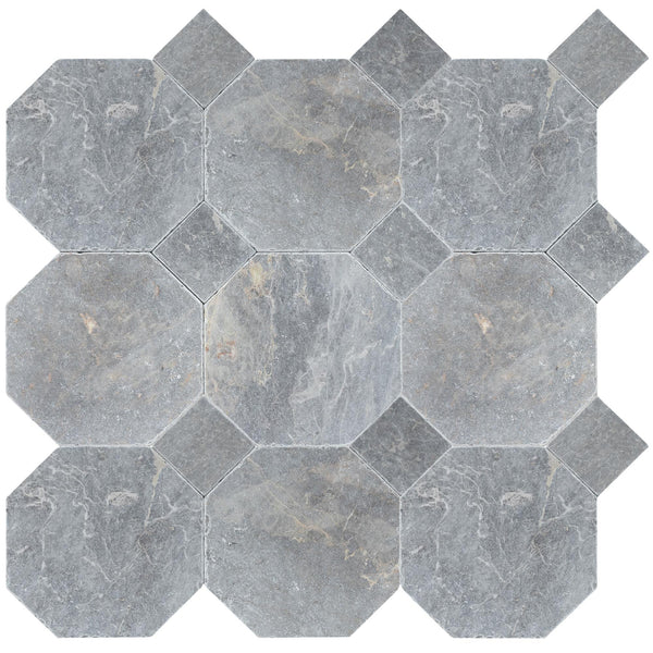 Altura Stone and Tile North Sky Tumbled Octagon 8'' 3/8'' Field Tile ...